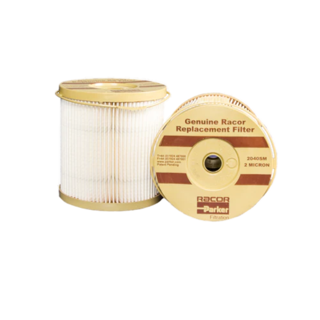 PARKER RACOR 2040SM HIGH PERFORMANCE 2 MICRON FUEL FILTER ELEMENT WITH ...